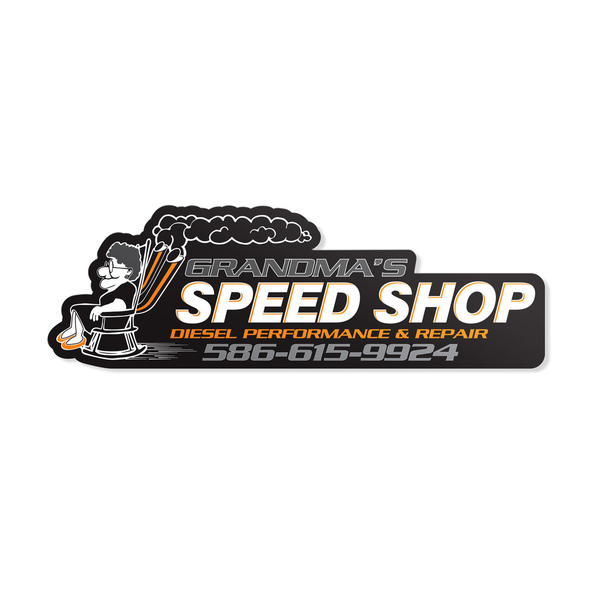 Grandma’s Speed Shop Decals – Grandma's Speed Shop